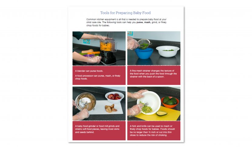 New USDA Infant Feeding Guide | My Food Program