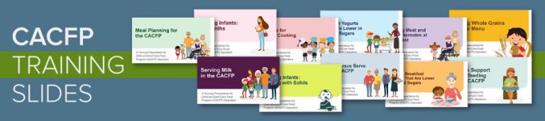 CACFP Training Slides | My Food Program