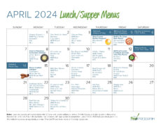April 2024 Menus & Recipes | My Food Program