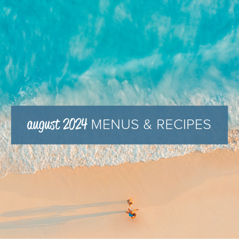 2024 Monthly Menus & Recipes | My Food Program
