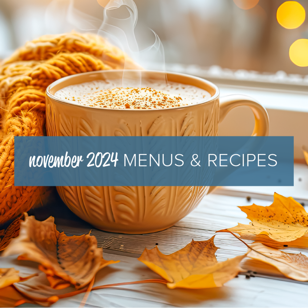 2024 Monthly Menus & Recipes | My Food Program