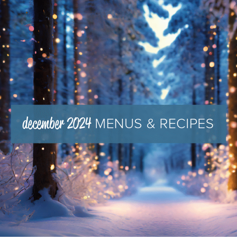 2024 Monthly Menus & Recipes | My Food Program